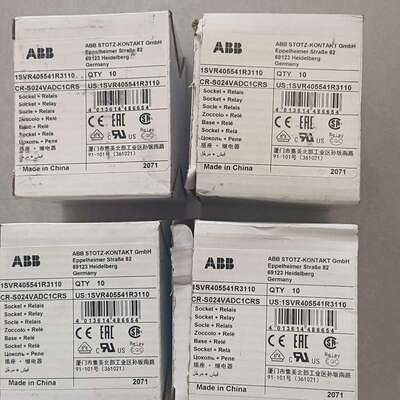 议价薄型继电器组 1SVR405541R3110 CR-