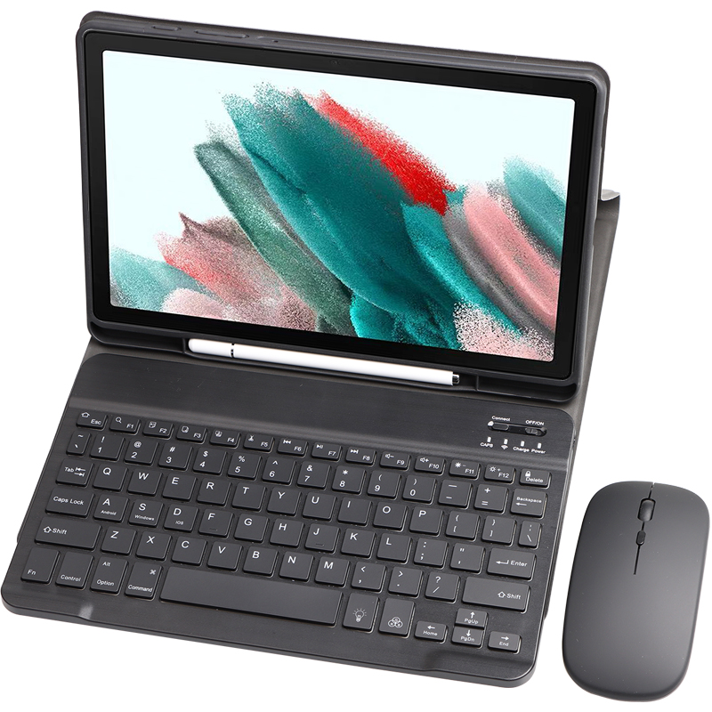 适用三星tab S6lite 10 4英寸保护套带笔槽蓝牙键盘触摸鼠标sm P610 P615c全包软壳p620平板电脑p613皮套p619 虎窝淘