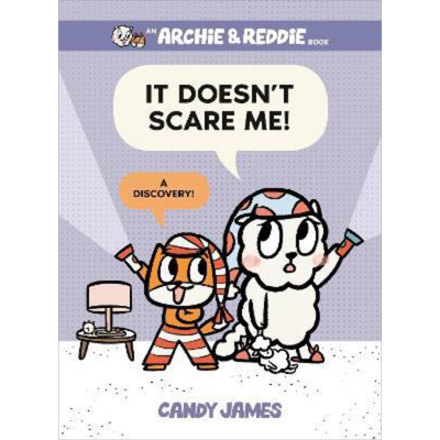 An Archie & Reddie It Doesnt Scare Me 狐狸俩友记3 儿童桥梁漫画 图像小说 英文原版进口图书 故事图画书 又日新