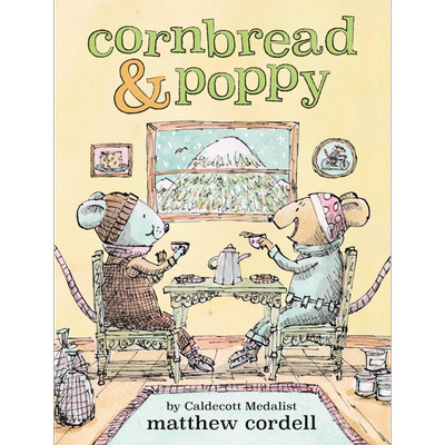 面包鼠与波波鼠1 Cornbread & Pop p  英文原版 儿童绘本 动物故事图画书 进口儿童读物4-8岁 友谊故事书  又日新