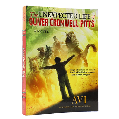 原版进口 The Unexpected Life of Oliver Cromwell Pitts 意外人生冒险小说 学生课外阅读书 提高英文水平 Avi