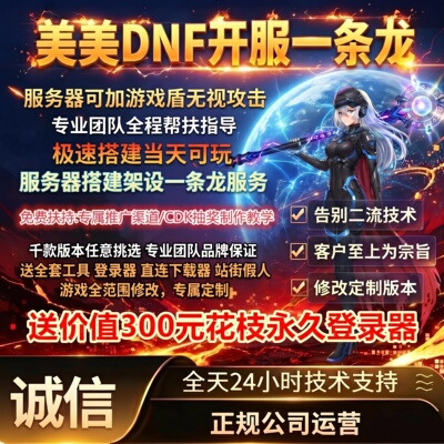 dnf开服一条龙联网版本架设游戏