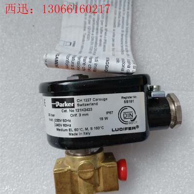 Parker电磁阀121K2423,原厂件现货带包装,有(请询价)