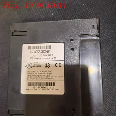IC693CPU352功能正常议价(请询价)