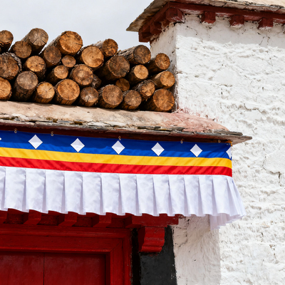 帷幔定制窗屋檐佛寺帷幔