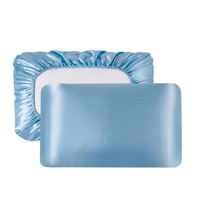 JuwenSilk Memory Elastic band Pillow case Satin silk pillowc