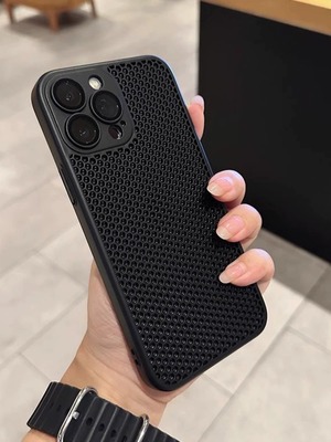 苹果13/14/15硬壳超薄磨砂透气壳