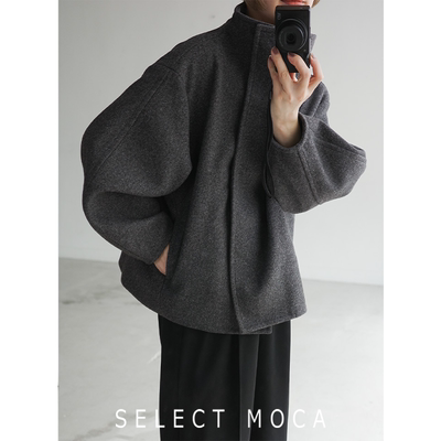 selectMOCA高领短款外套