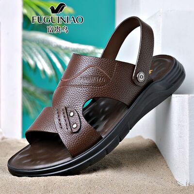 富贵鸟男鞋夏季款男士休