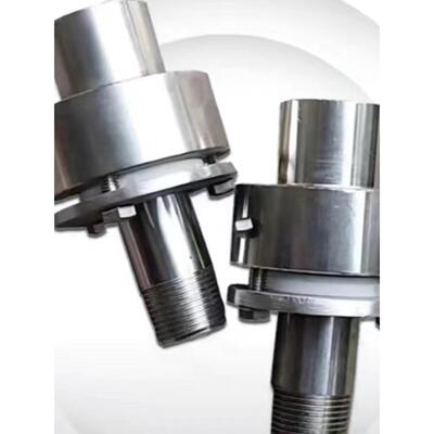 不锈钢夹芯锅Dn20六点万向节铜Dn25蒸汽旋转头锅配件360度连接