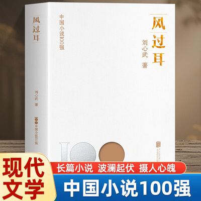 风过耳 刘心武京味文学巅峰之作 还原老北京烟火气息 现当代文学波澜起伏 摄人心魄经典中的经典直击心灵历久弥新经典荟萃熠熠生辉