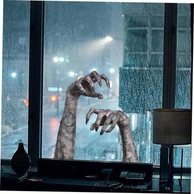 Halloween decoration horror sticker PVC wall pasted 万圣节