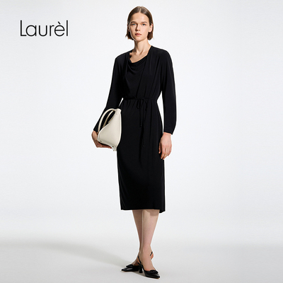 【进口涤纶SSY弹性丝】Laurel劳芮26春新款连衣裙LWL371Y02000