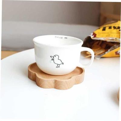 Wooden Tray Sauce Plate Food Snack Dessert Tea Dish Plate