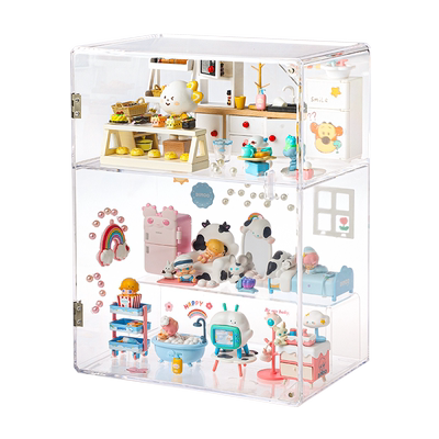 盲盒收纳展示架亚克力透明娃柜