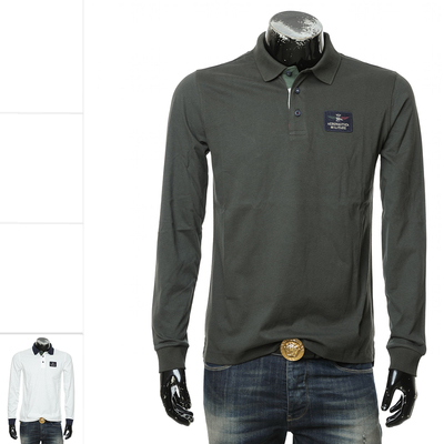 AeronauticaMilitare长袖POLO衫