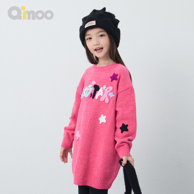 Qimoo淇木25冬季新款女童连衣裙