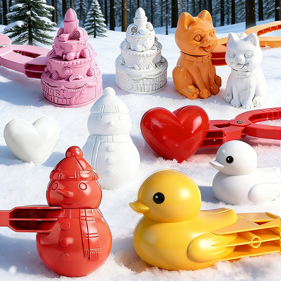 【大号加厚】儿童玩雪工具雪球夹
