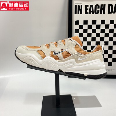 耐克男鞋2024春新款TECH HERAF复古网面透气低帮运动鞋FJ9532-800