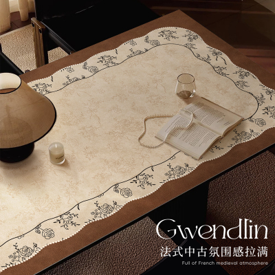 法式中古风餐桌垫茶几桌面保护垫