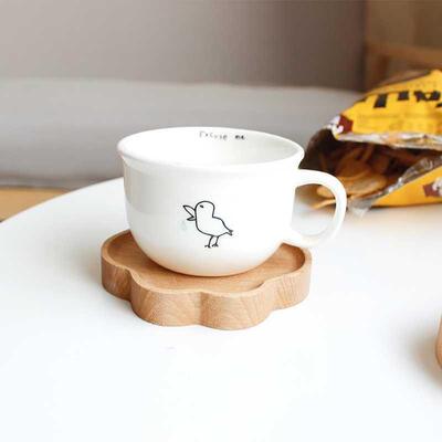 Wooden Tray Sauce Plate Food Snack Dessert Tea Dish Plate