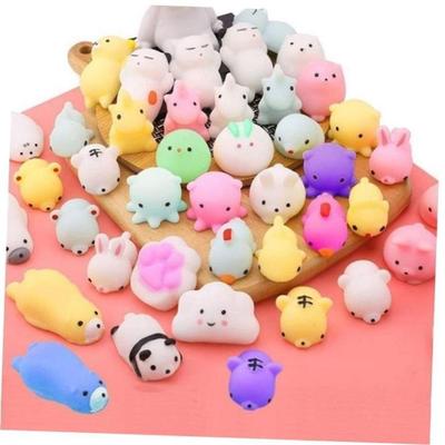 60 Pcs Squshes Moch Anma Squshy Toys f无品牌/or Kds Party