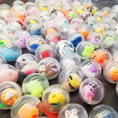 10/30/60pcs Mini Cartoon Capsule Toys Kindergarten Sharing F