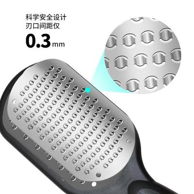 Foot peeler dehulling tool heel home scrub rubbing board