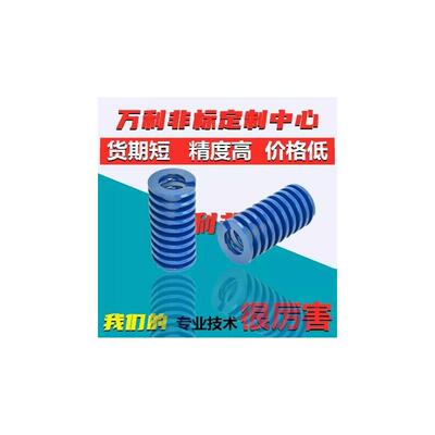 国产蓝色矩形弹簧SWL16-20/25/30/35/40/45/50/55/60657075 80 90