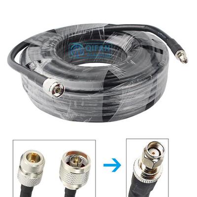 LMR400 同轴馈线N公头N母头转RP SMA公头 HNT专用HELIUM低损耗