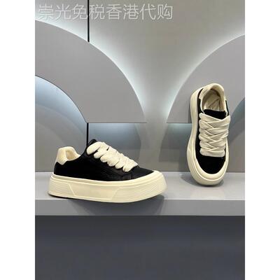 颜值品质兼备Minimalism Aquaman厚底防滑板鞋男内增高轻奢休闲鞋