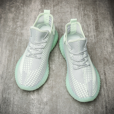 莆田椰子男鞋夏季透气网面跑步鞋