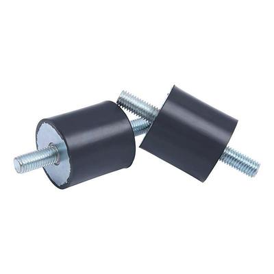 NHE01橡胶减震器VV型双外螺丝防震柱橡胶块缓冲垫M3M4M5M6M8M10