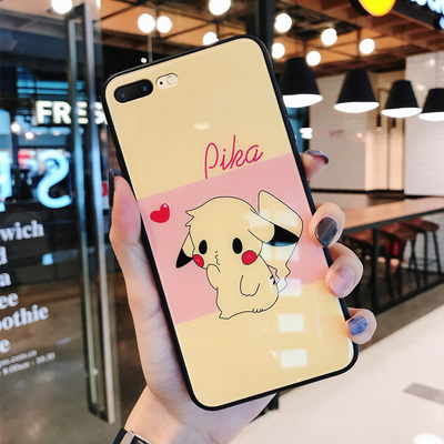 卡通苹果手机壳iphone硅胶保护套
