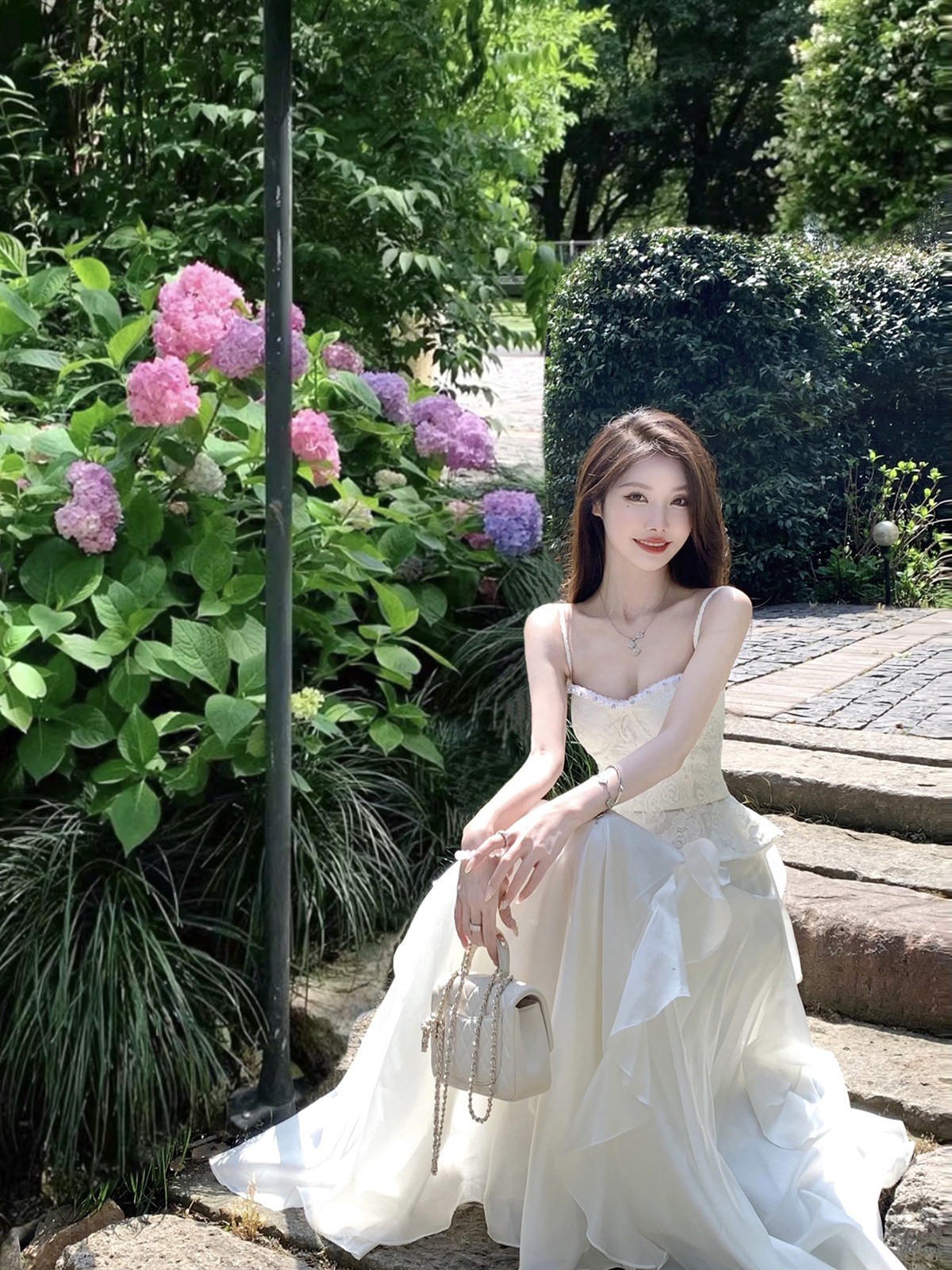 JustQin【纯欲之神】夏季修身蕾丝小吊带上衣显瘦性感纯欲小衫女