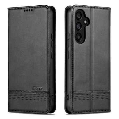 适用三星SM-A356E手机壳皮夹三星Galaxy A35保护套翻盖三星A3560外壳6.6英寸A356B磁扣A356E/DS膜samsung软壳