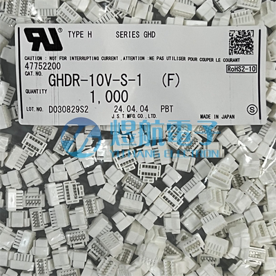 JST连接器GHDR-10V-S-1胶壳10P