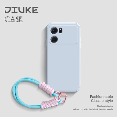 适用于OPPOK10硅胶壳送编织挂绳