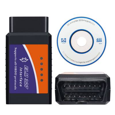 蓝牙ELM327 OBD2 V2.1汽车检测仪诊断仪汽车故障扫描仪工具