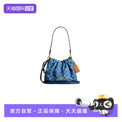 【自营】COACH/蔻驰老花款单肩斜挎包手提包女包单肩包CDB94IMTYV
