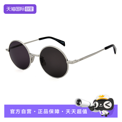 【自营】CELINE墨镜太阳镜金属前卫时尚造型品牌标识轻CL40306U