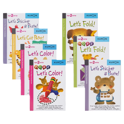 公文式教育益智手工折纸书