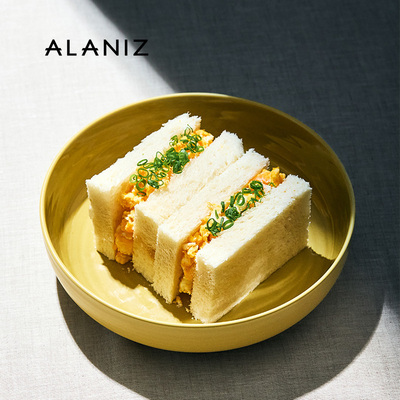alaniz光野盘子家用陶瓷菜盘高级感2026新款好看特别漂亮的深盘