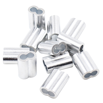 钢丝绳铝夹头锁扣8字铝套