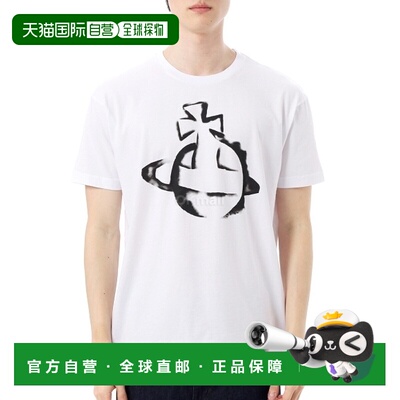 韩国直邮Vivienne Westwood STENCIL ORB 经典 T 恤 (3G010033 J0