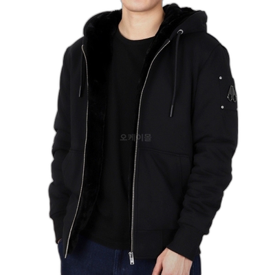 韩国直邮moose knuckles夹克衫男士黑色可拆M32MS600 292慕斯可兹