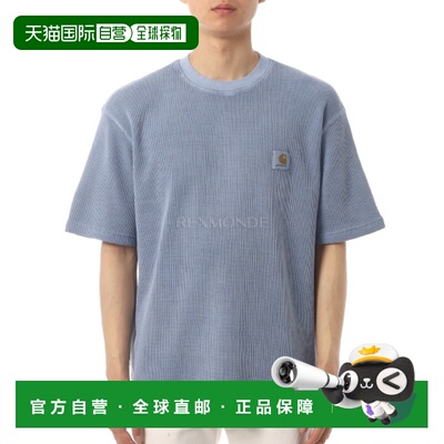韩国直邮CARHARTT WIP 短袖 NELSON 华夫格 T 恤 (I036185 3HXGD)
