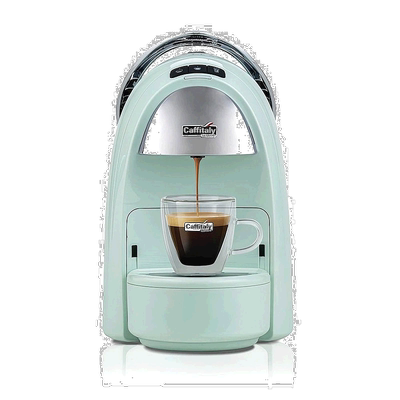 韩国直邮Caffitaly原装胶囊咖啡机COMO S18赠40粒咖啡胶囊复古风