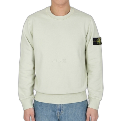 韩国直邮STONE ISLAND 63051 棉质抓绒圆领卫衣 常规版型