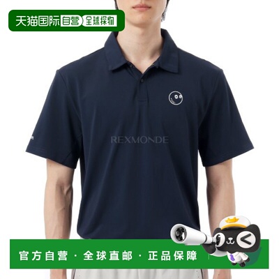 韩国直邮MALBON 高性能皮克马球衫 (M-8680-NVY) 短袖/无袖T恤